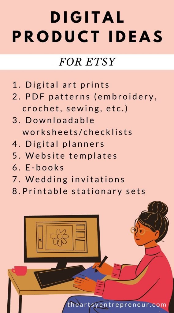 8 Digital Downloads To Sell On Etsy - The Artsy Entrepreneur
